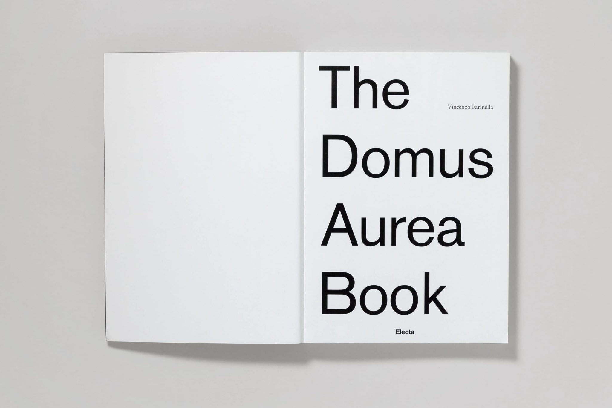 The Domus Aurea Book — TassinariVetta